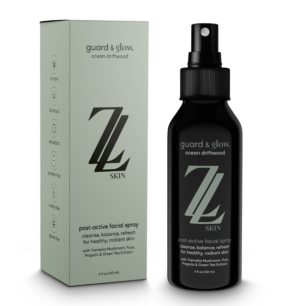 Guard & Glow Facial Spray | Skincare Spray Bottle | ZL SKIN